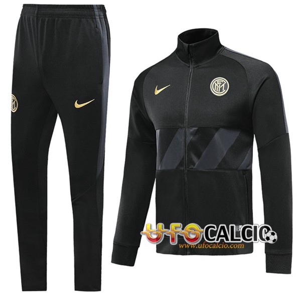 Tuta Allenamento Inter Milan Nero 19/20 - Giacca + Pantaloni | Venduto ...