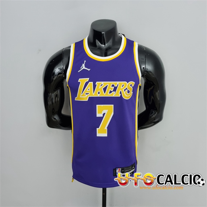 Repliche Maglia Los Angeles Lakers (Anthony #7) Viola 75th Anniversary