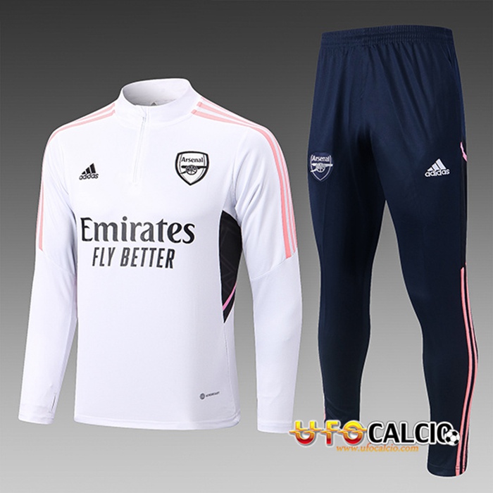 Insieme Tuta Calcio Arsenal Bianco 2022/2023 Prezzo Replica