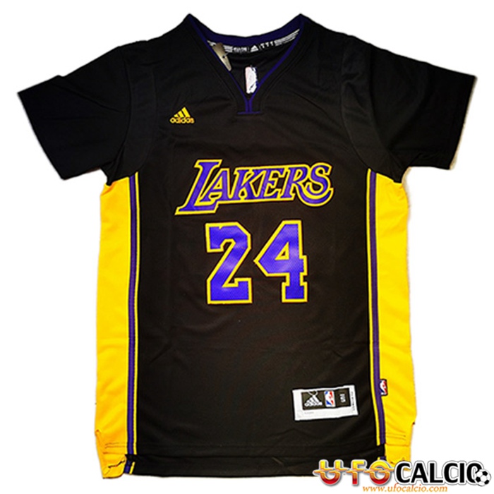 Maglia Los Angeles Lakers (BRYANT #24) 2022/23 Nero Basso Prezzo ...