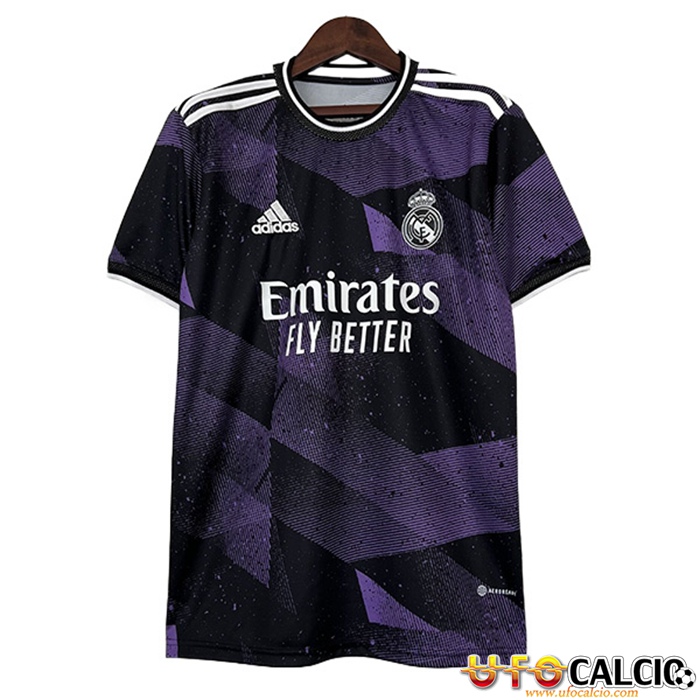 Ingrosso Maglie Calcio Real Madrid Special Edition viola 2023/2024 Ingrosso Maglie Calcio Real Madrid Special Edition viola 2023/2024
