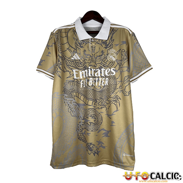 La Nuova Maglie Calcio Real Madrid Special Edition Giallo 2023/2024 La Nuova Maglie Calcio Real Madrid Special Edition Giallo 2023/2024