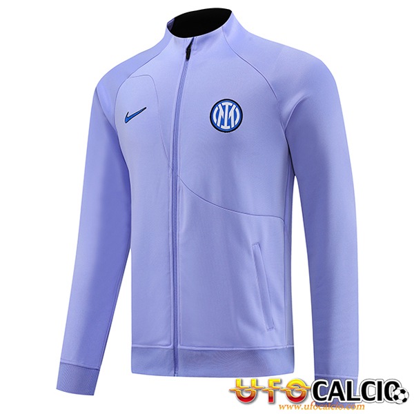 Giacca Calcio Inter Milan viola 2023/2024 Poco Prezzo Economiche