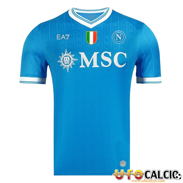 Nuova Maglie Calcio SSC Napoli Prima 2025/2026 Prezzo Non Originali